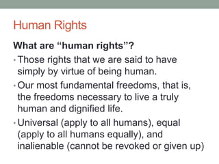 Chapter 5 ungc human rights | PPTX