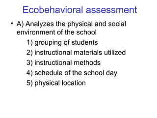 Chapter 5 wortham - classroom assessments - observation | PPT