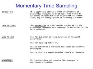 Chapter 5 wortham - classroom assessments - observation | PPT