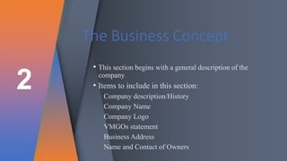 Chapter 5 - Writing a Business Plan - ES, BS, MP.pptx