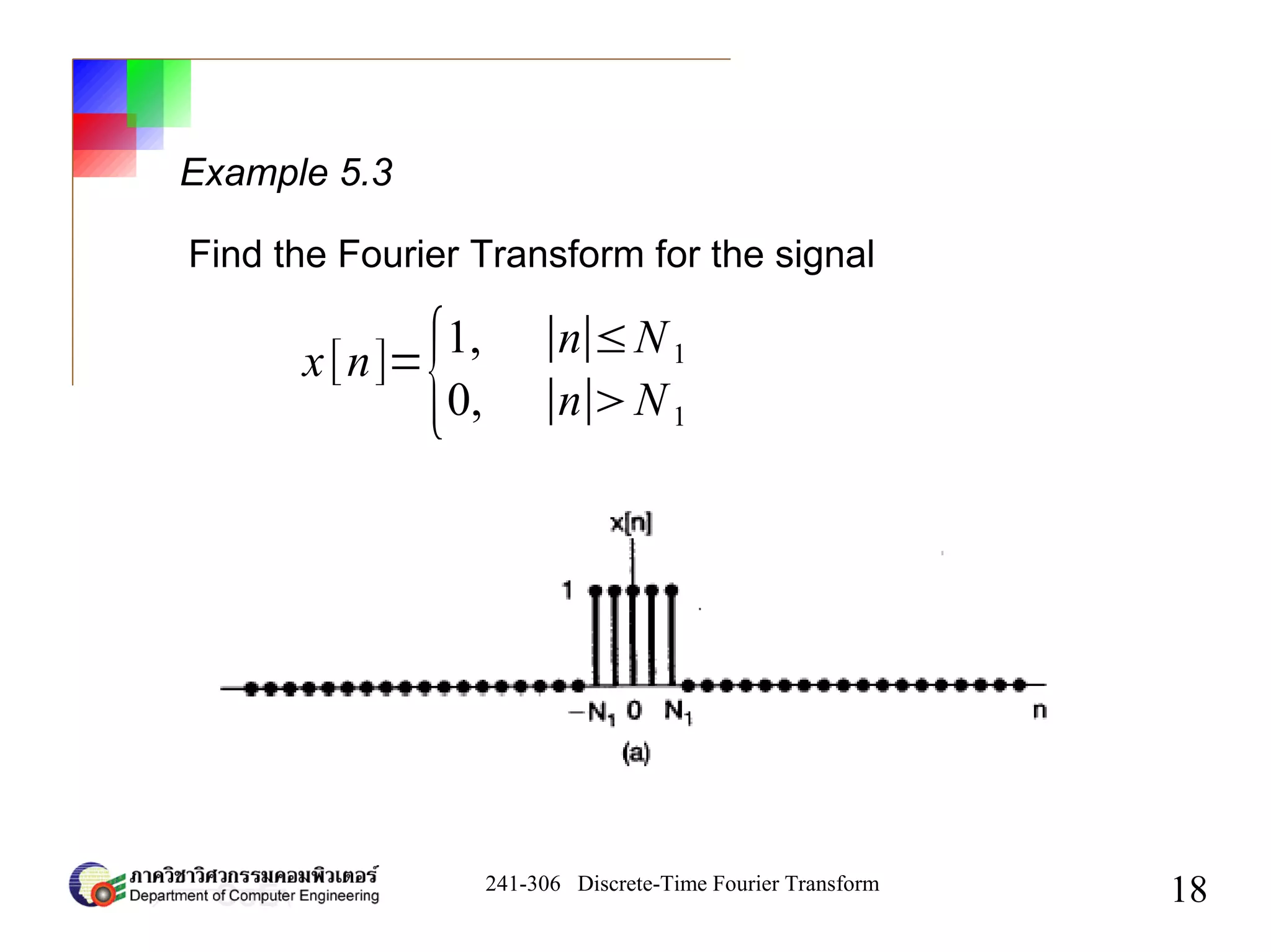 Chapter5 The Discrete Time Fourier Transform Pdf Web Development