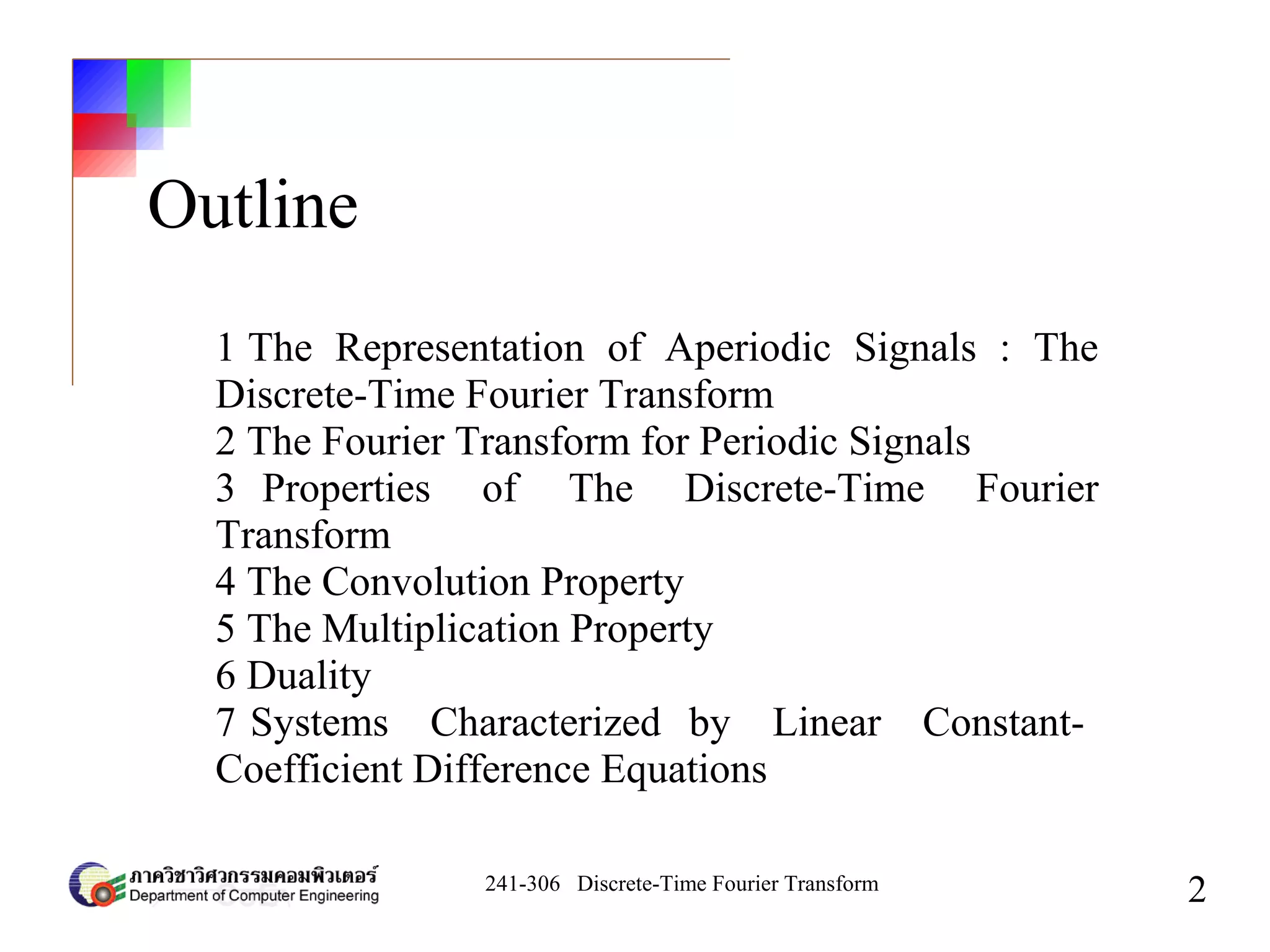 Chapter5 - The Discrete-Time Fourier Transform | PDF | Web Development | Internet