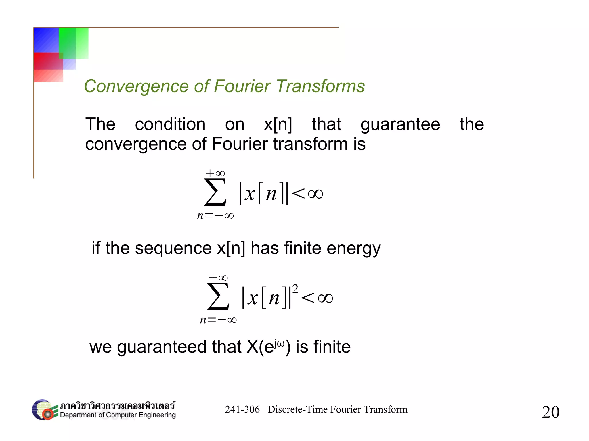 Chapter5 - The Discrete-Time Fourier Transform | PDF | Web Development | Internet