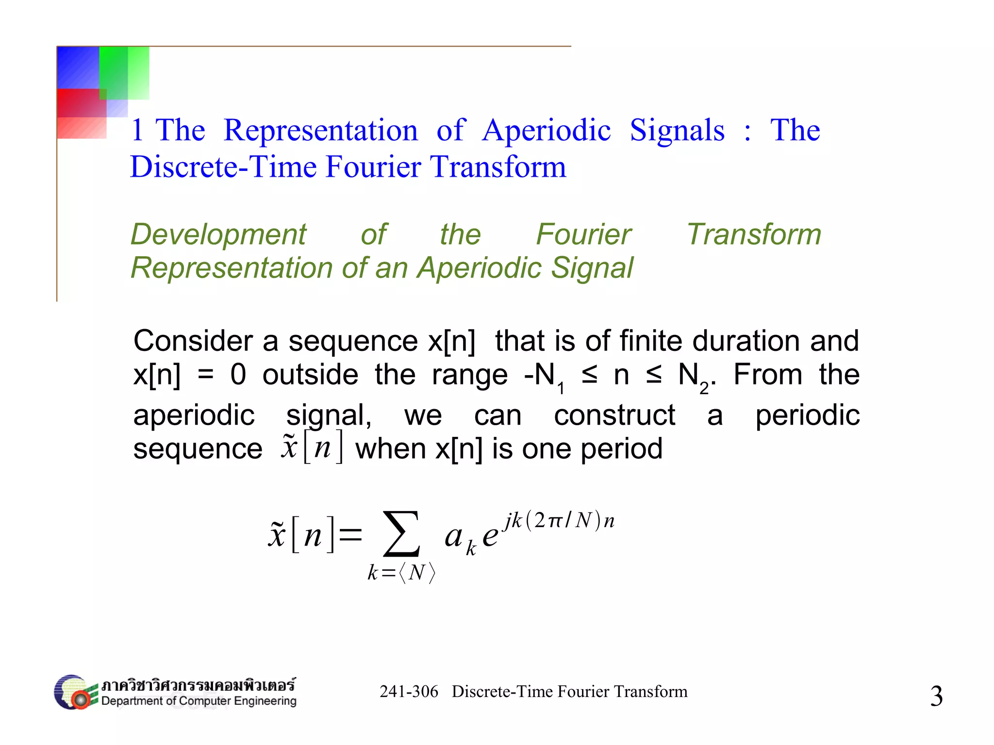 Chapter5 - The Discrete-Time Fourier Transform | PDF | Web Development | Internet