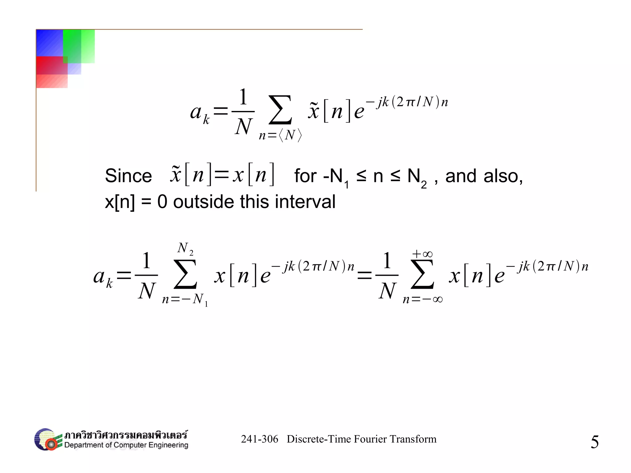 Chapter5 - The Discrete-Time Fourier Transform | PDF | Web Development | Internet