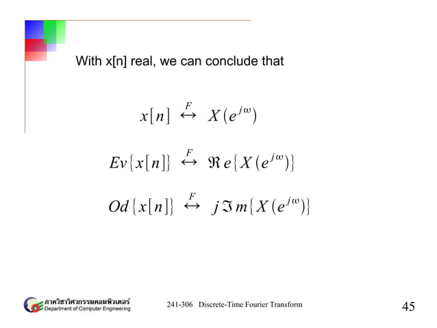 Chapter5 - The Discrete-Time Fourier Transform | PDF | Web Development | Internet