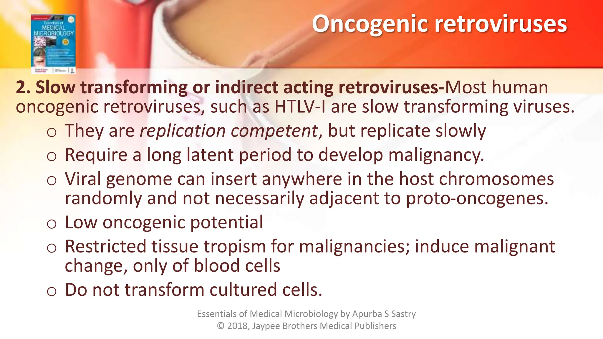 Chapter 51 Oncogenic Viruses.pptx for education | PPTX