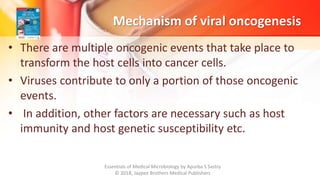 Chapter 51 Oncogenic Viruses.pptx for education | PPTX