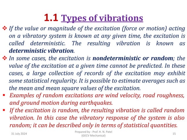 Chapter 5_1 Types of vibrations and elements constituting vibration.PPTX