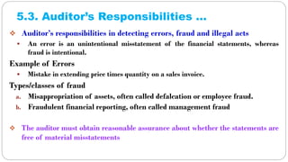 Lecture note of Auditing principles and practices- pdf | PDF | Business Accounting & Finance ...