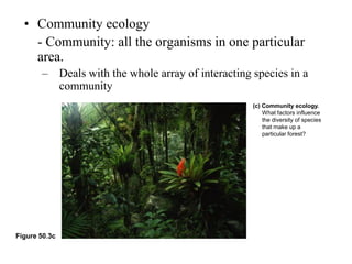 Chapter 52 ecology overview class | PDF