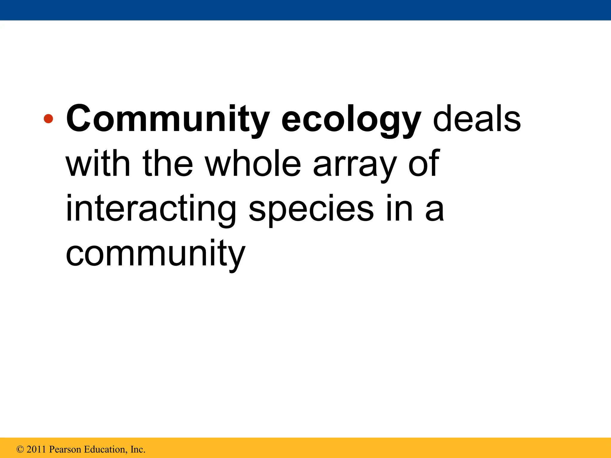 Introduction To Ecosystem And Ecology And The Biospehere Ppt