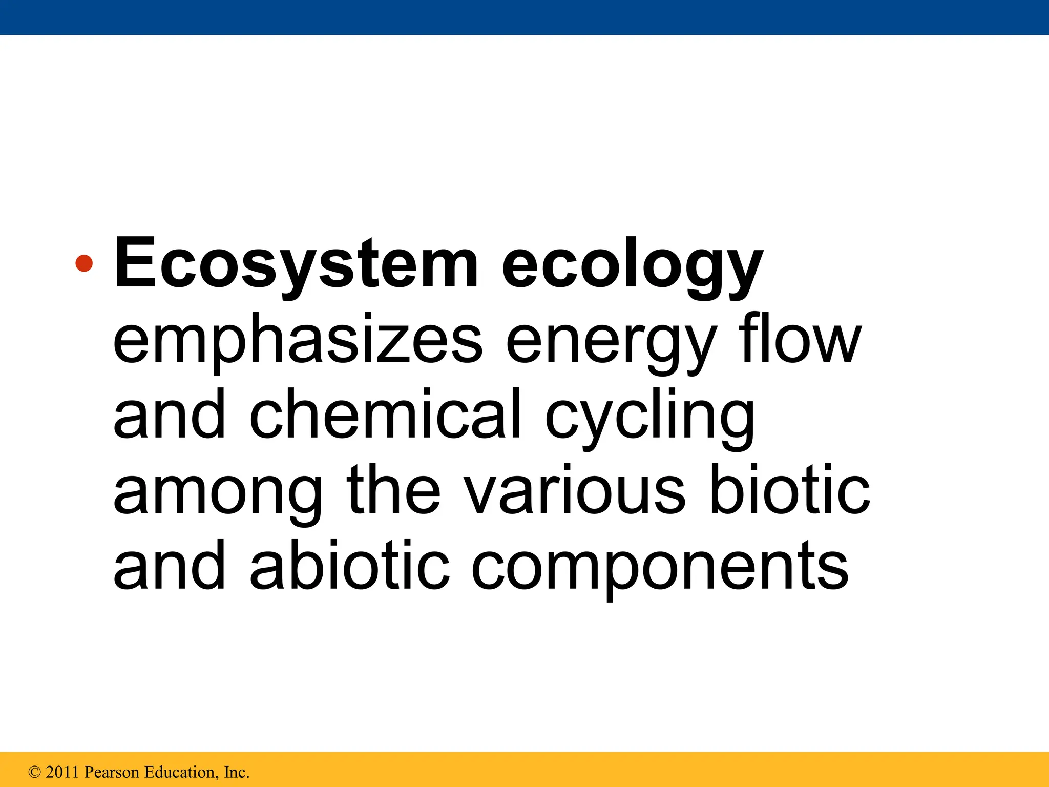Introduction to Ecosystem and Ecology and the Biospehere | PPT