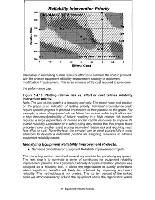 Equipment Criticality Analysis | PDF