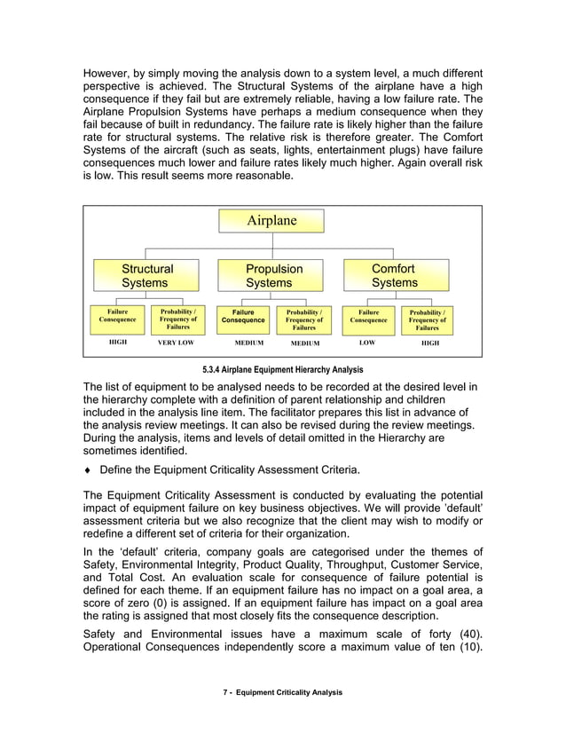 Equipment Criticality Analysis | PDF