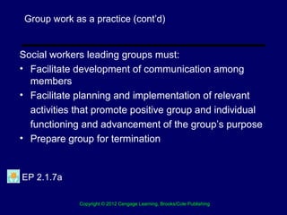 Chapter 5 Social Work Practice with Individuals, Familie and Groups | PPT