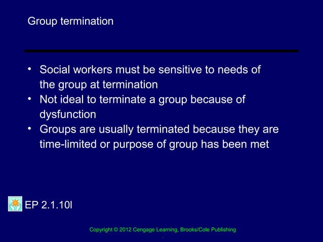 Chapter 5 Social Work Practice with Individuals, Familie and Groups ...