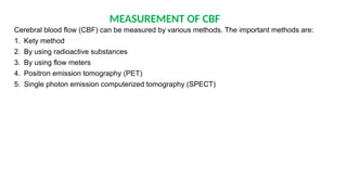 Chapter 58, concept of CEREBRAL CIRCULATION.pptx | Brain and Nervous ...
