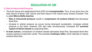 Chapter 58, concept of CEREBRAL CIRCULATION.pptx | Brain and Nervous ...