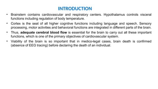 Chapter 58, concept of CEREBRAL CIRCULATION.pptx | Brain and Nervous ...