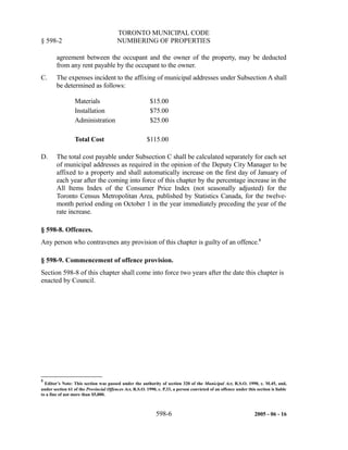 Chapter 598 Official Version Numbering Of Properties | PDF