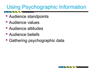 Chapter 5 adapting to your audience | PPT