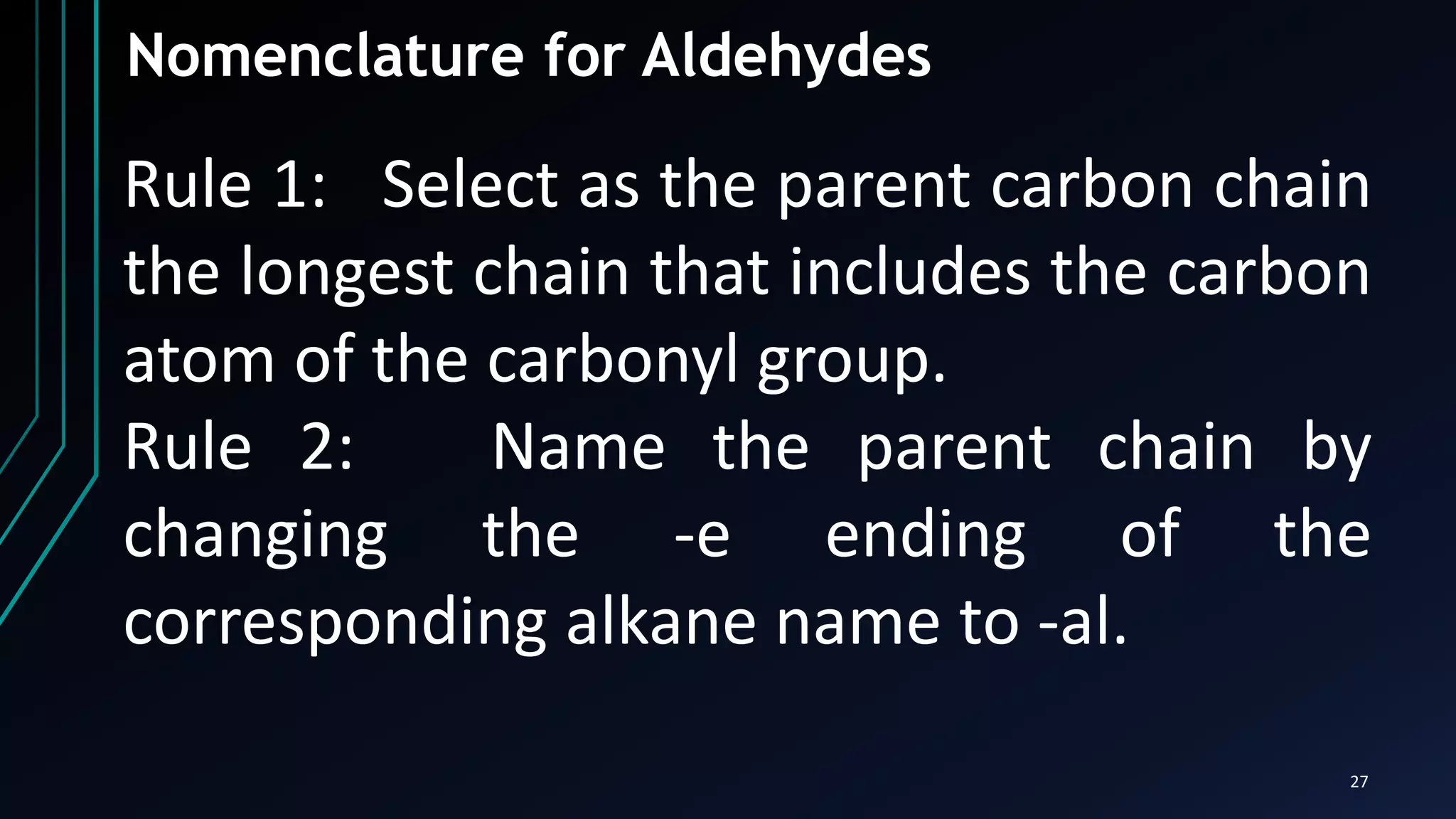 Chapter 5 Aldehydes and Ketones | PPTX