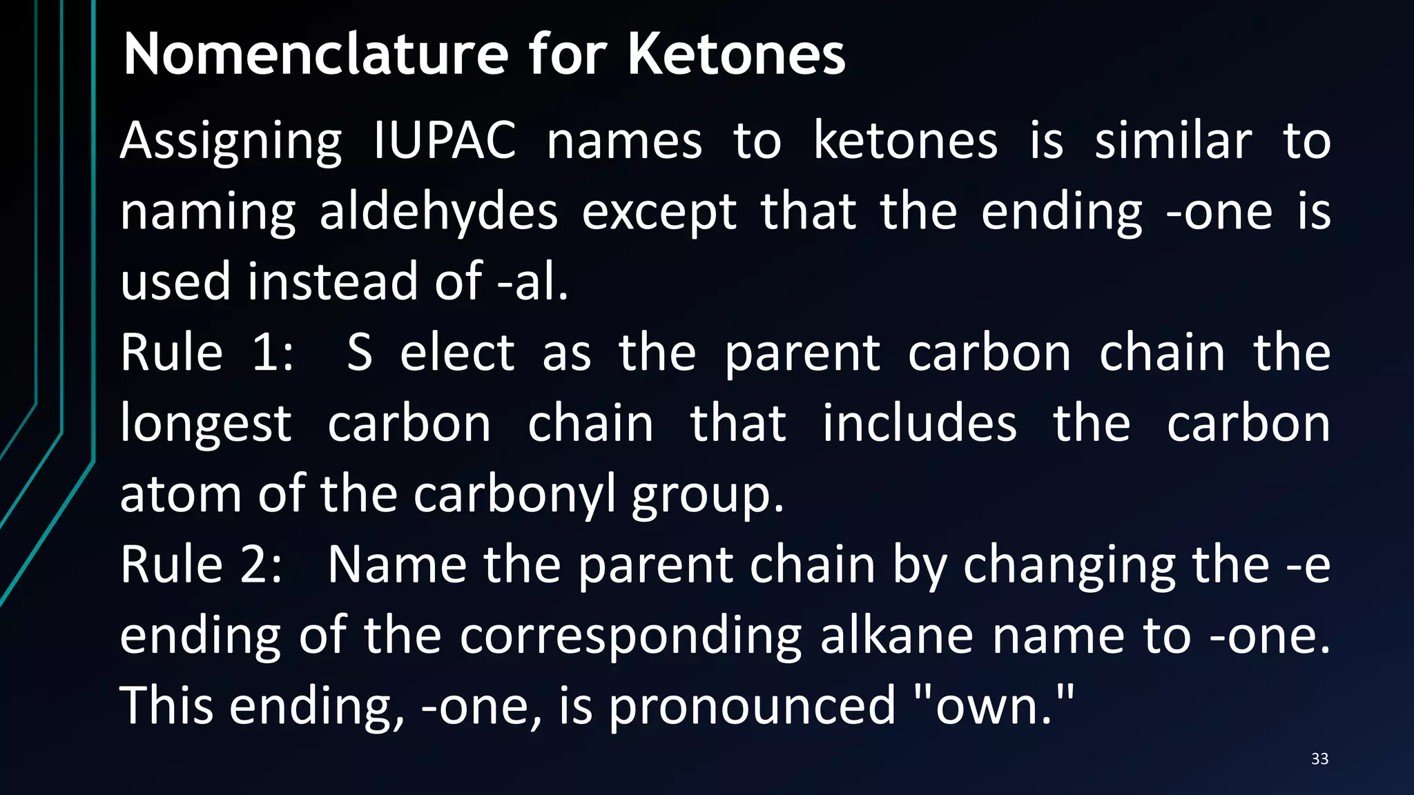 Chapter 5 Aldehydes and Ketones | PPTX