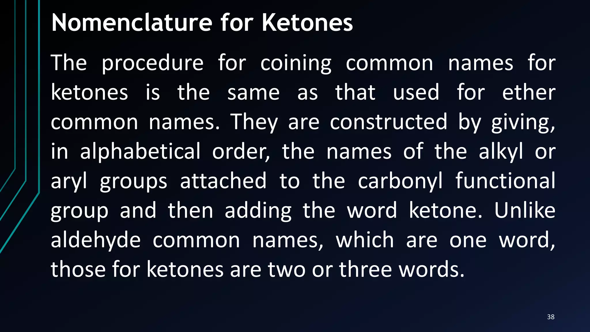 Chapter 5 Aldehydes and Ketones | PPTX