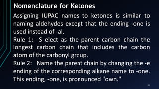 Chapter 5 Aldehydes and Ketones | PPTX