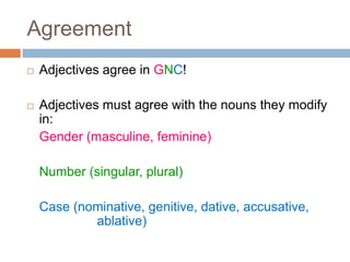 Chapter 5 Adjectives | PPT