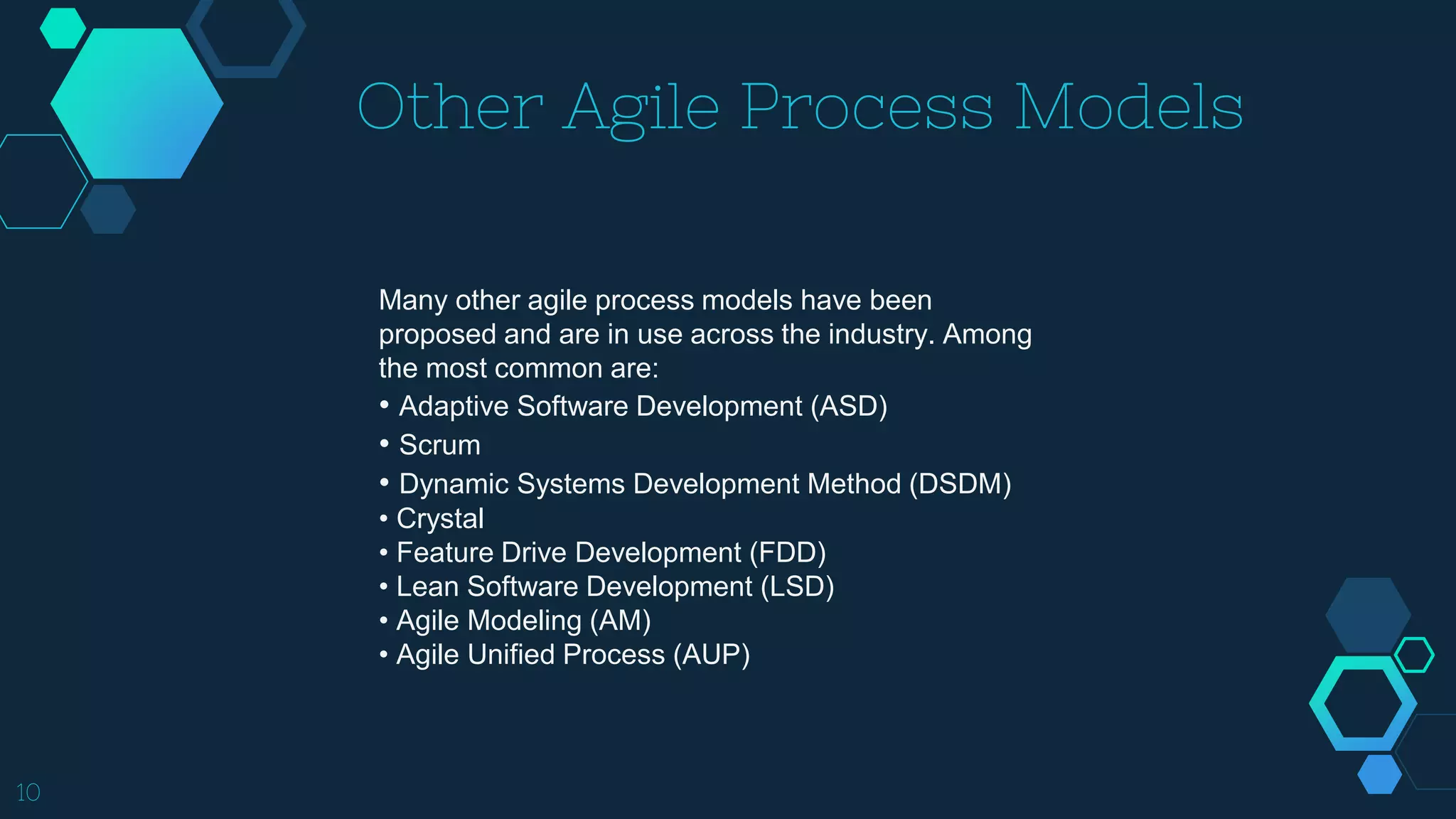 Chapter 5 Agile Software development | PPTX