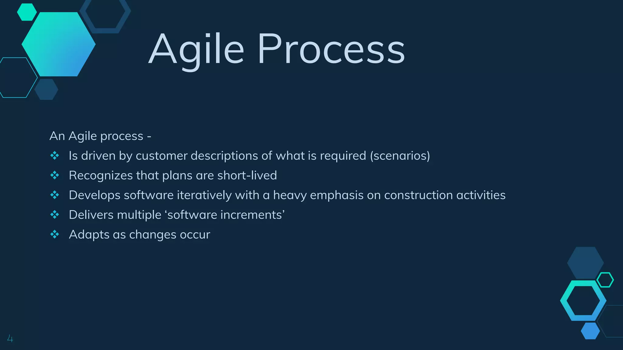 Chapter 5 Agile Software development | PPTX