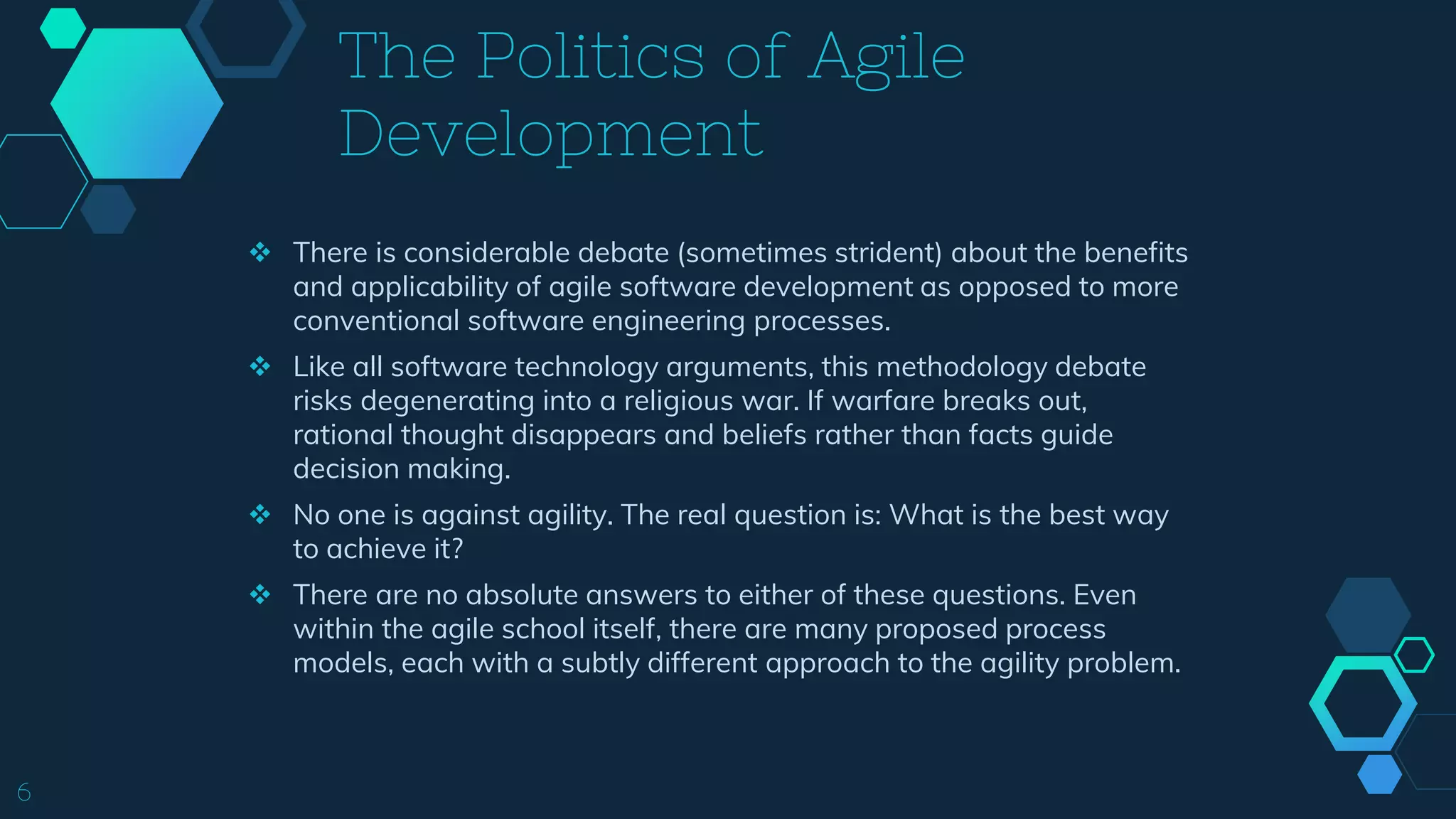 Chapter 5 Agile Software development | PPTX