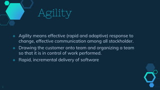 Chapter 5 Agile Software development | PPTX