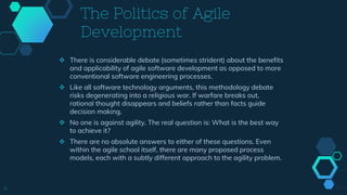Chapter 5 Agile Software development | PPTX
