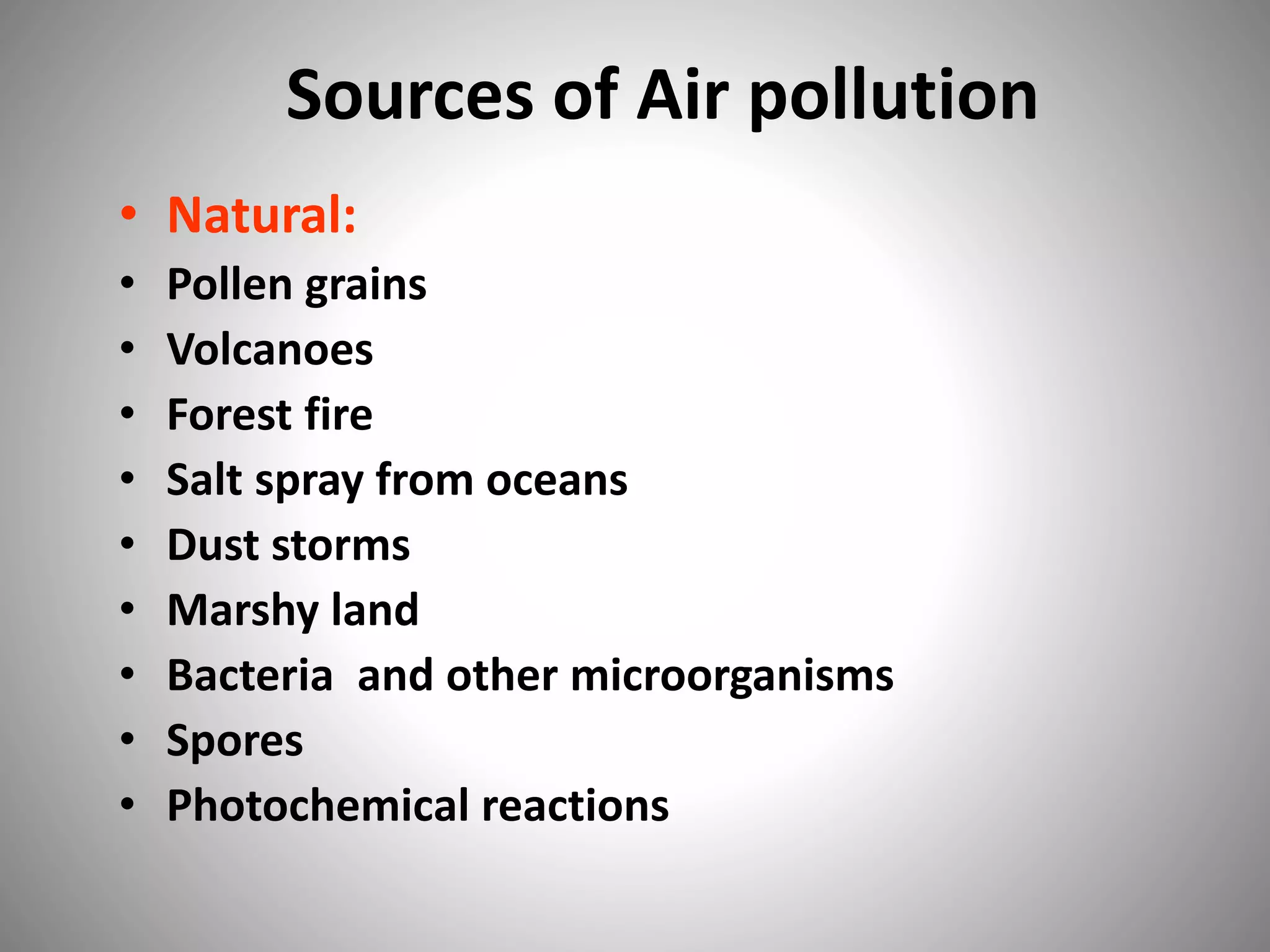 air pollution | PPTX