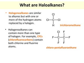 Chapter 8 Alkyl halides | PPT