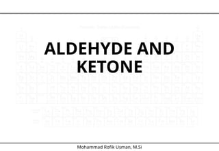 Organic Chemistry PPT Chapter 5 Aldehyde and Ketone.pptx