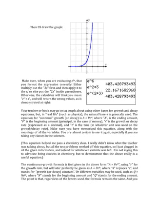 Chapter 5 algebra | DOCX