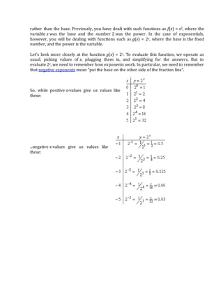 Chapter 5 algebra | DOCX