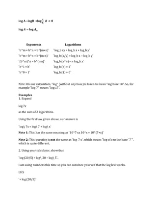 Chapter 5 algebra | PDF