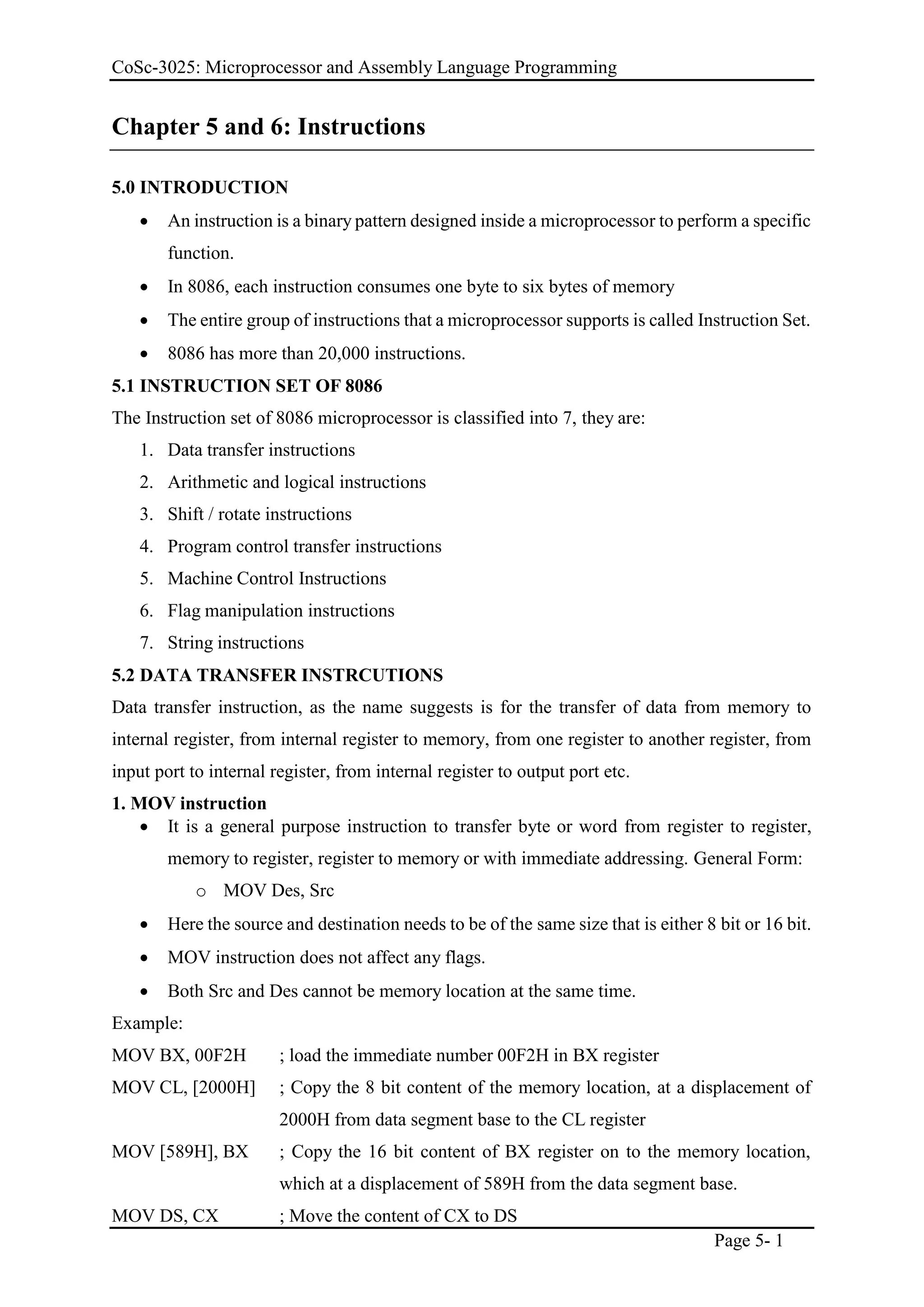 Chapter 4 instruction set of 8086 microprocessor.pdf