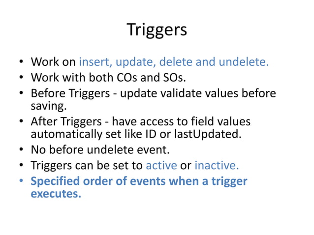 SFDC Introduction to Apex | PPT