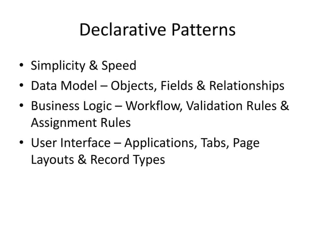 SFDC Introduction to Apex | PPT