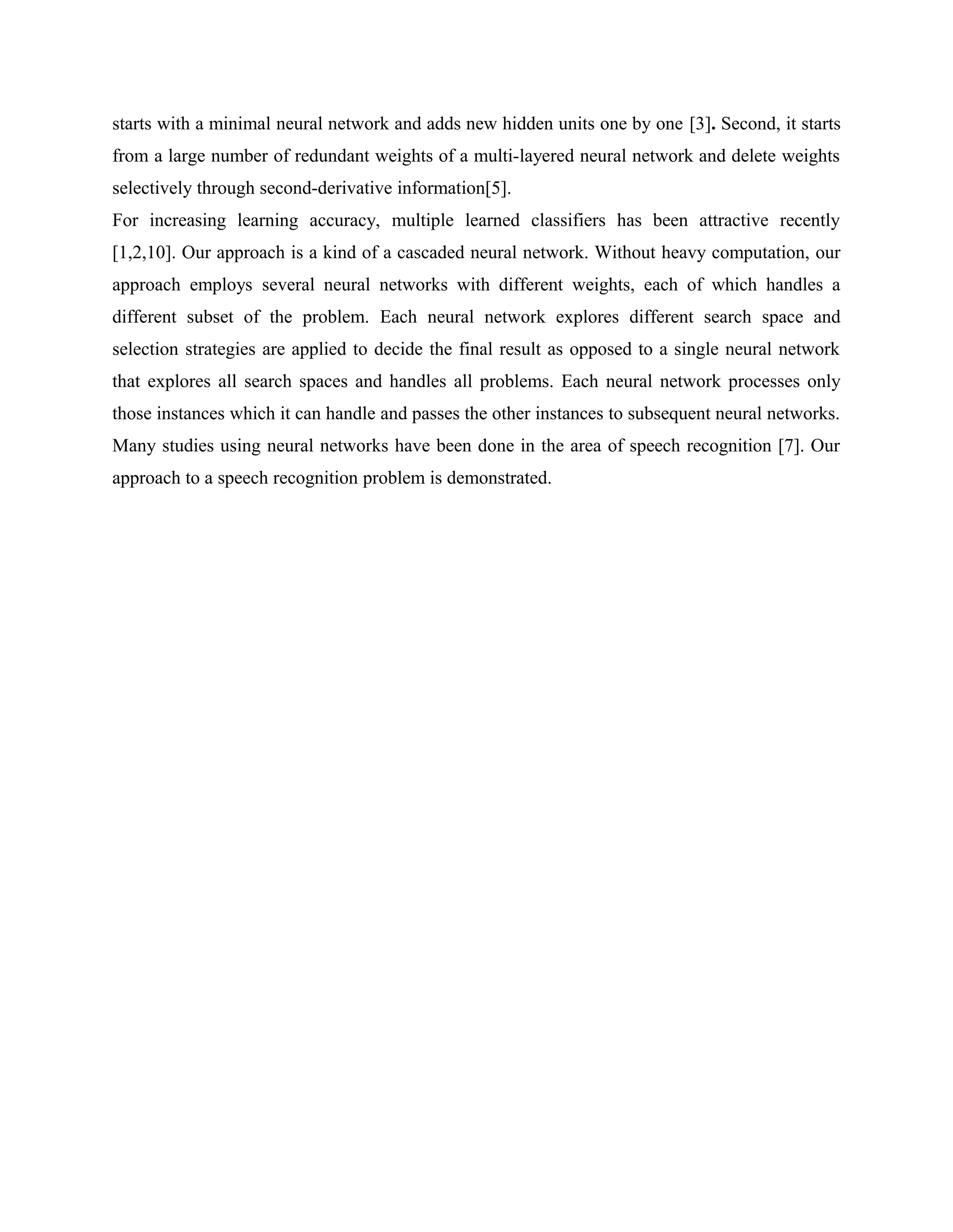 Chapter 5 applications of neural networks | PDF