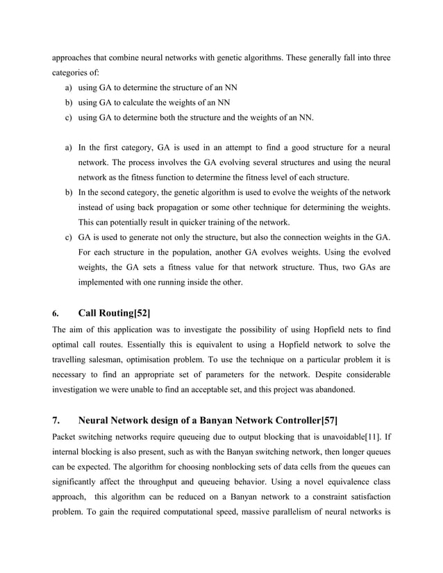 Chapter 5 applications of neural networks | PDF