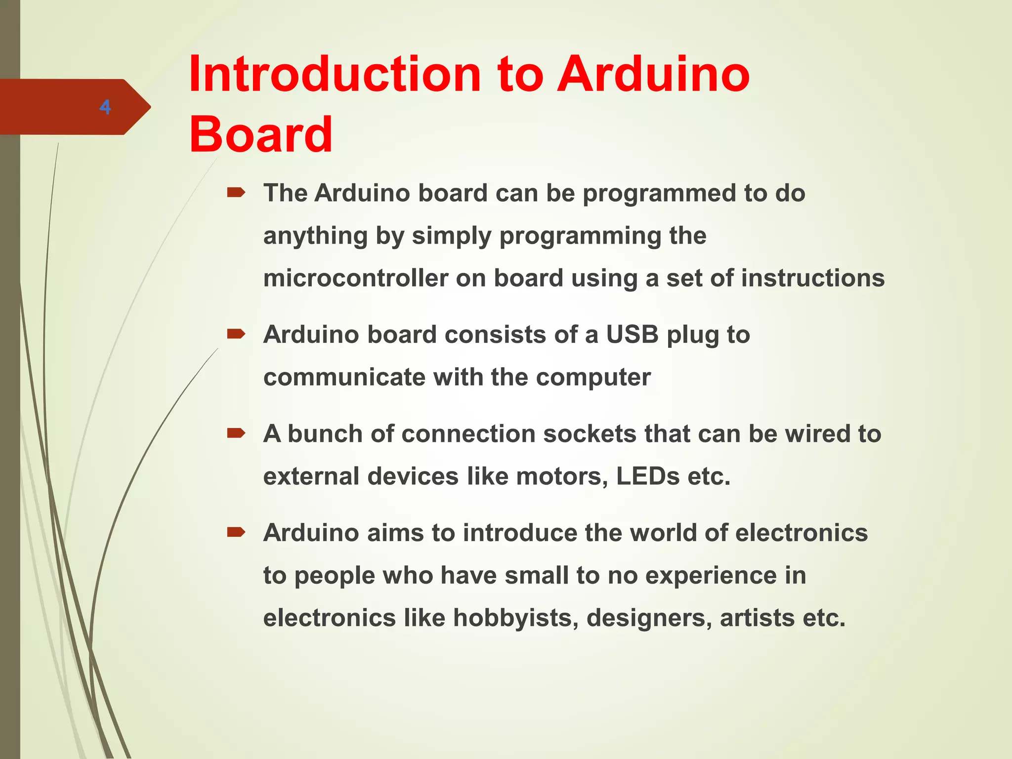 Chapter 5 Arduino Microcontroller Systems .pptx Chapter 5 Arduino Microcontroller Systems .pptx