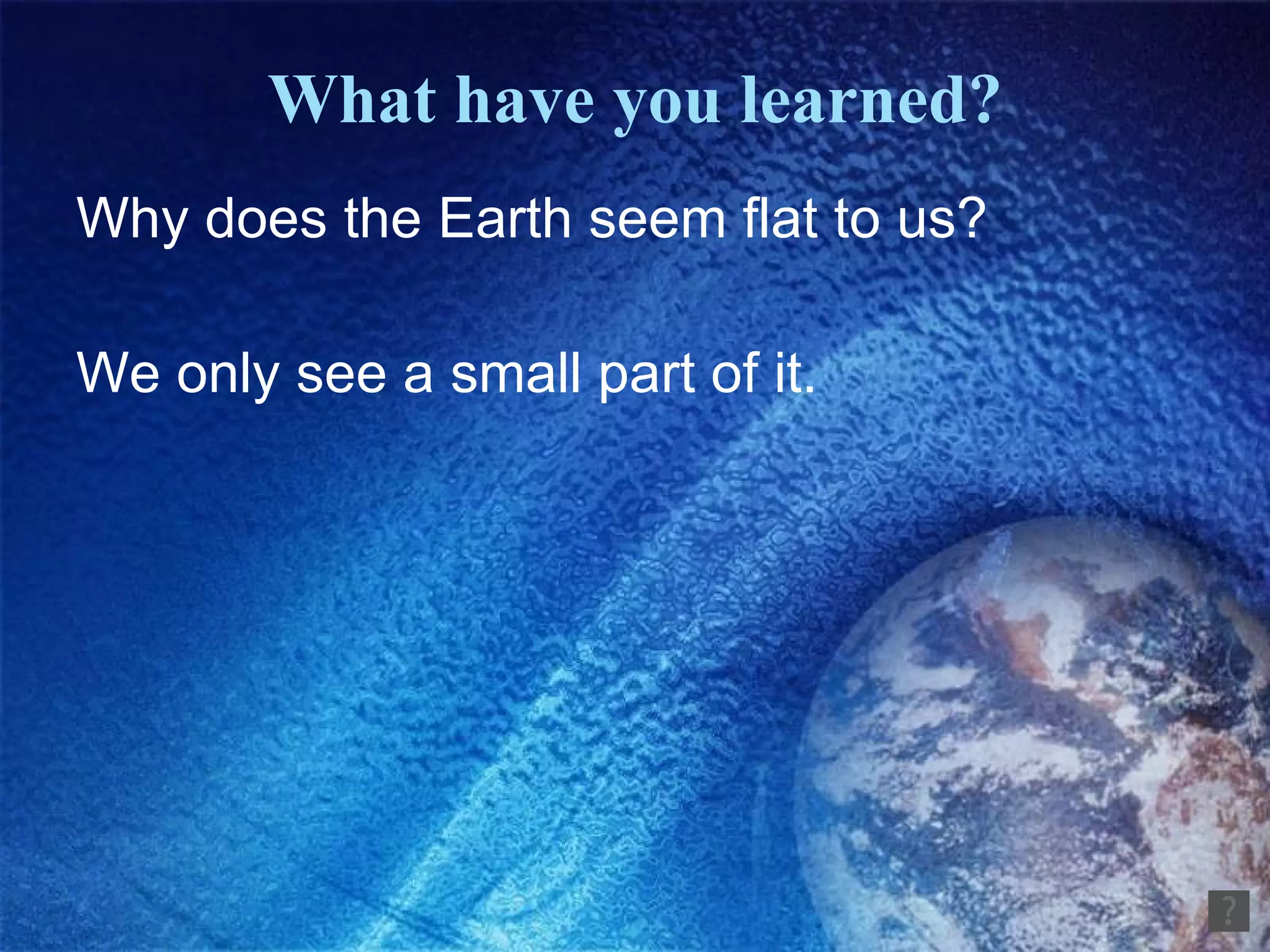 Chapter 5 – A Round Earth L17 | PPT