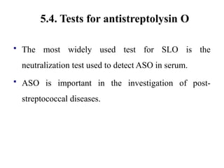 Chapter 5 ASO Serology.ppt serology inflamation | PPT
